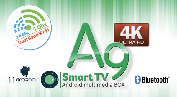 OPENBOX A9 UHD Android 11 - Vesata - Televizijos įranga internetu